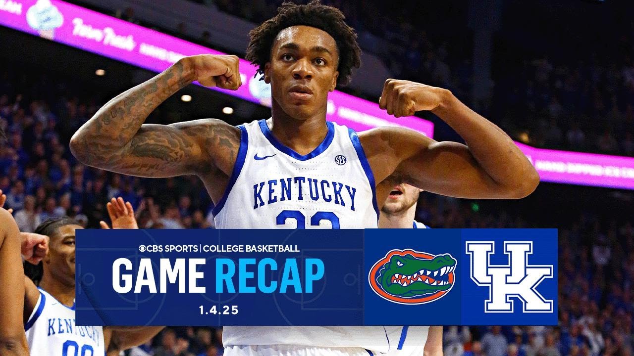 No 10 Kentucky Outlasts No 6 Florida At Home Game Recap Youtube