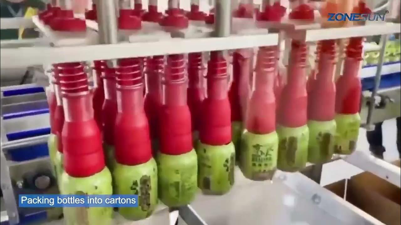 ZONESUN ZS-CSPM2 Automatic Paper Carton Box Packaging Production Line - YouTube