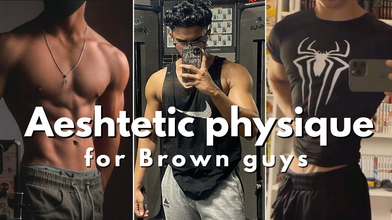 Aesthetic V-shape physique for Brown guys - YouTube