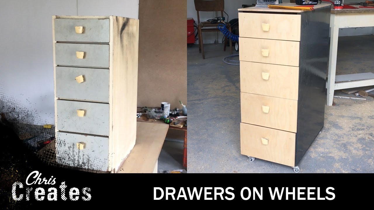 Shop Drawer Unit on Wheels - Refresh - YouTube