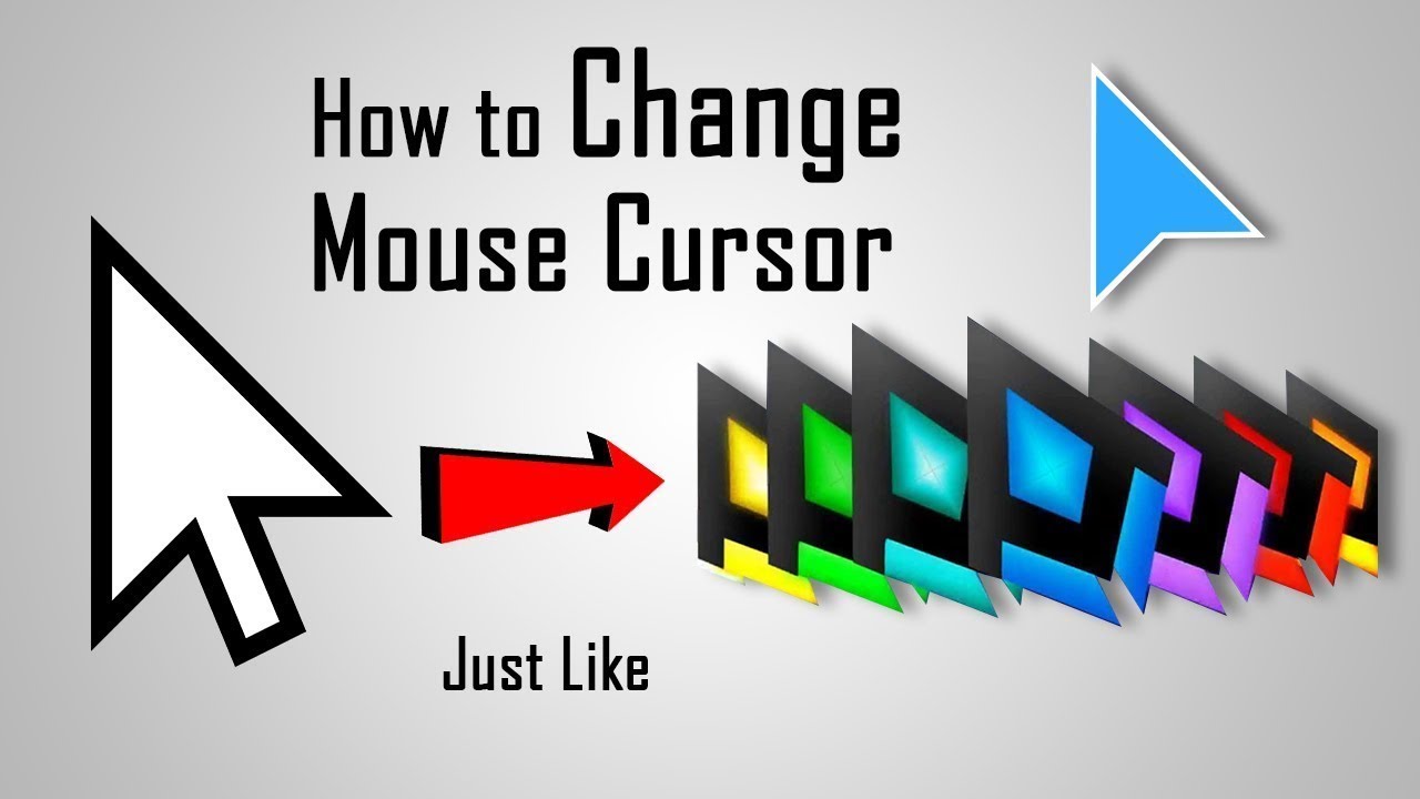 HOW TO CHANGE MOUSE CURSOR | GAMING CURSOR - YouTube