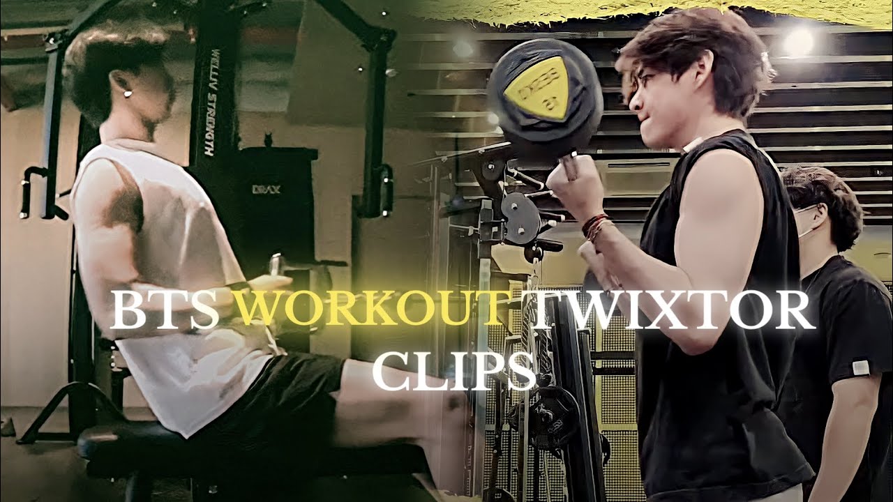 BTS GYM/WORKOUT TWIXTOR CLIPS - YouTube