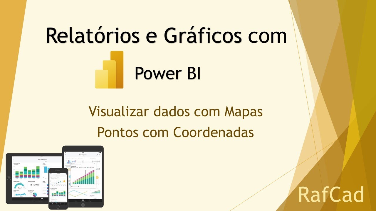 Visualizar dados com Mapas no Power BI - com Geolocalização - YouTube