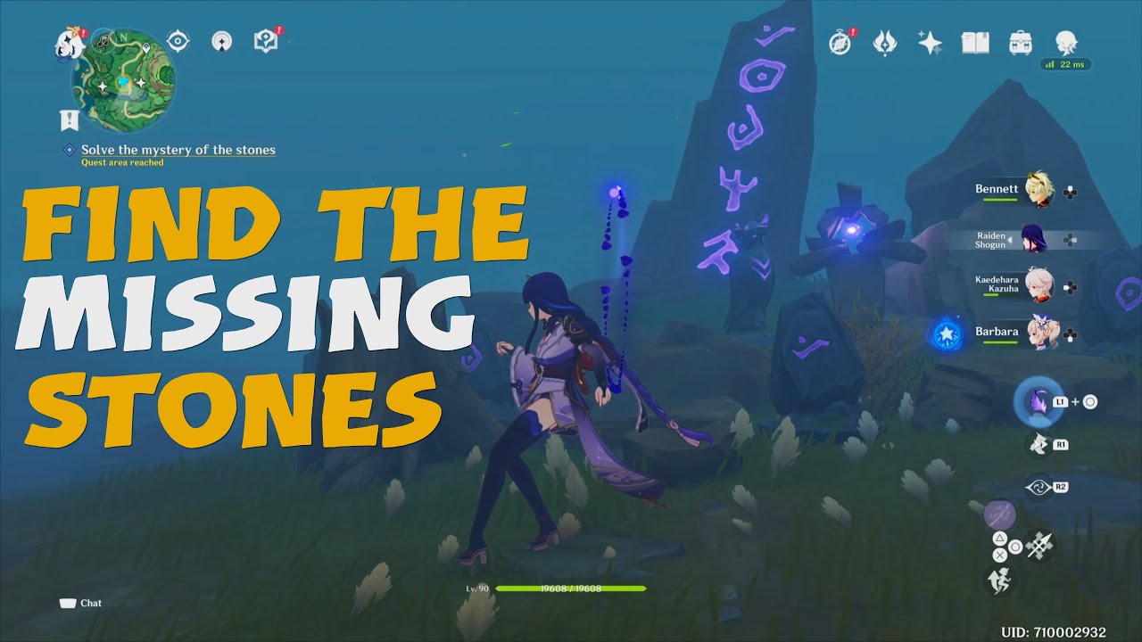 Find The Missing Stones Guide Genshin Impact - YouTube