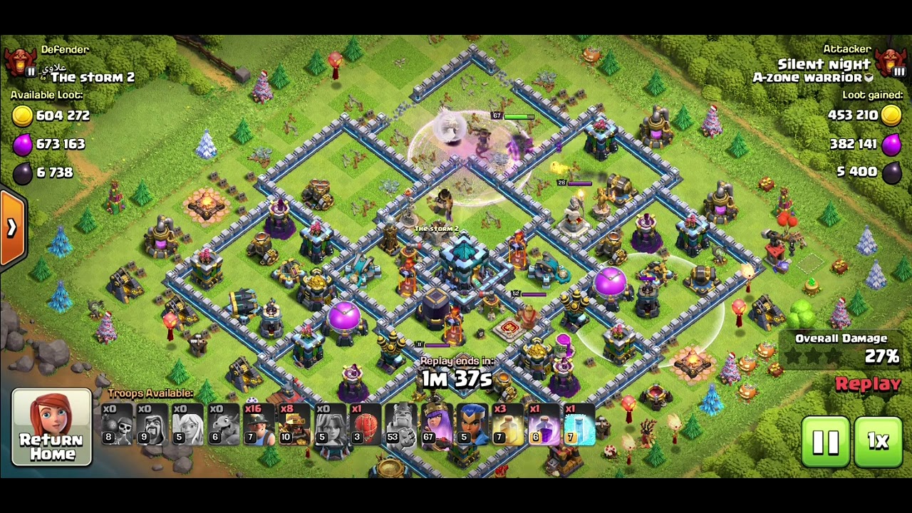 Coc Super HOG+☆RIDER new troops attack 3 star☆☆☆⭐⭐⭐ - YouTube