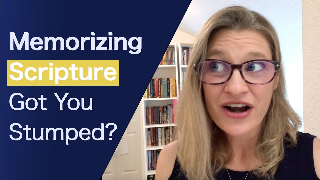 1 Minute Scripture Memorization | The easiest tip EVER for memorizing scripture - YouTube