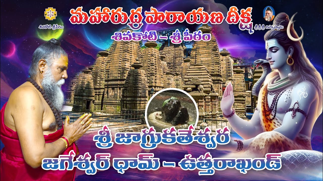 Maha Rudra Paryana Deeksha 2 | Sri Sri Sri AppaSwamy | #jageshwardham # ...