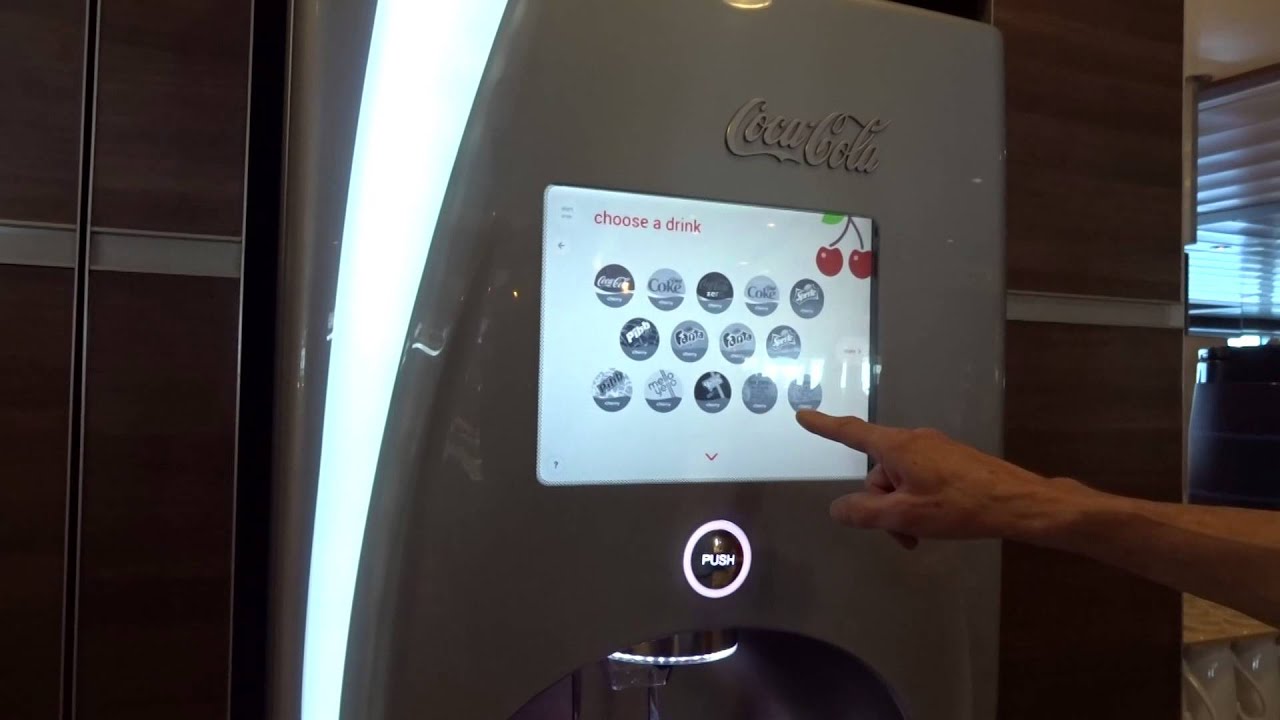 Royal Caribbean Freestyle Coke Machine - YouTube