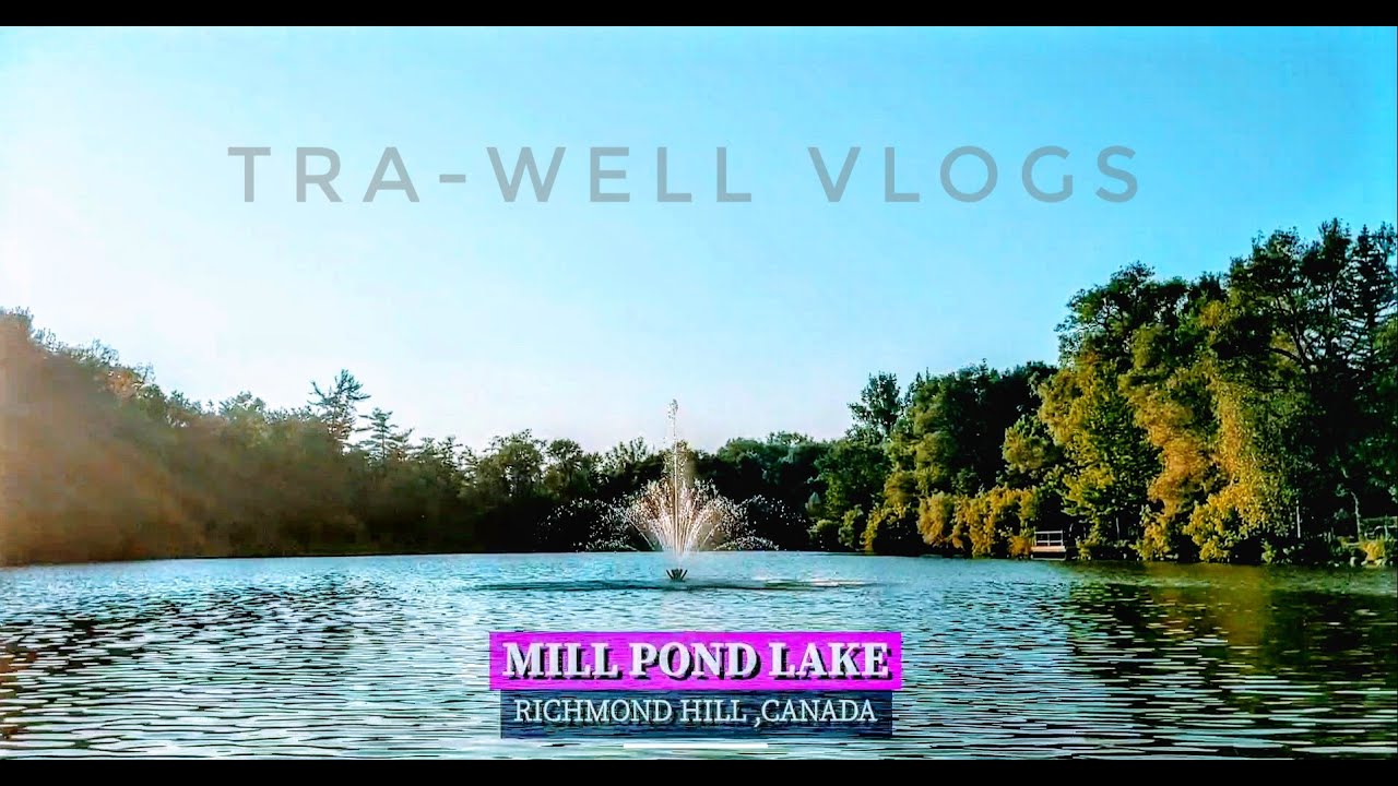 Mill Pond Lake, Richmond Hill, Canada - YouTube