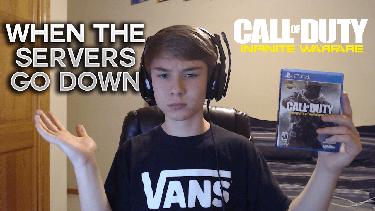 WHEN THE SERVERS GO DOWN... - YouTube