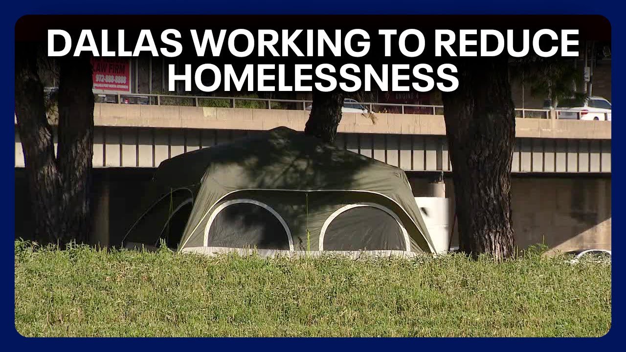 Dallas coalition aims to cut homelessness in half - YouTube
