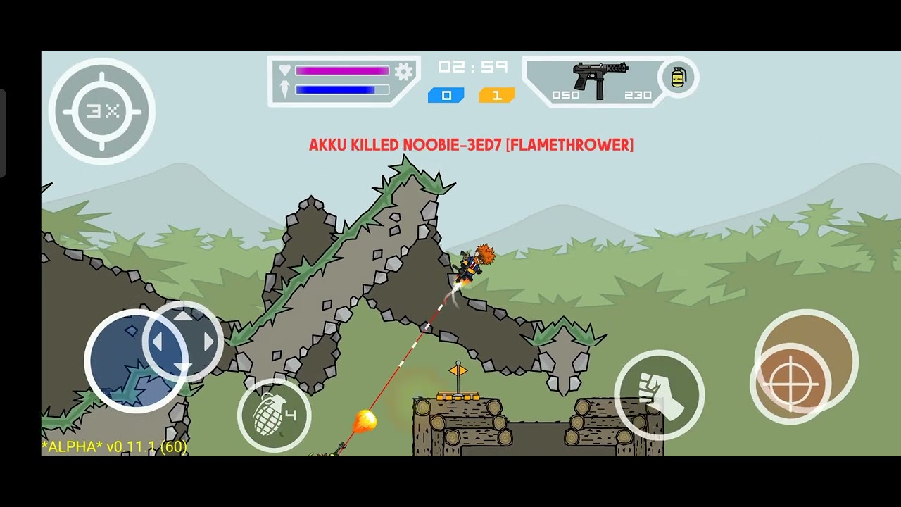 mini militia classic game play 84 - YouTube