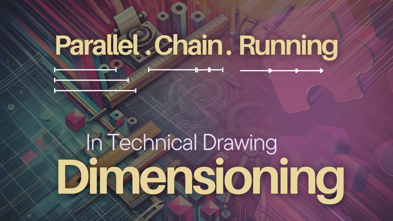 Parallel, chain and running dimensioning - YouTube