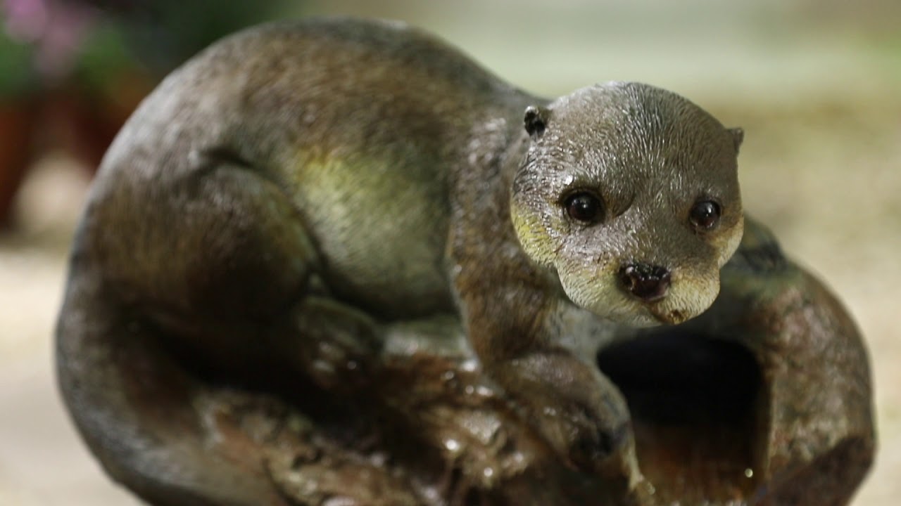 Easy Fountain - 45132L Otter Pools - YouTube