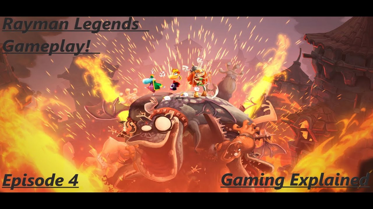 Rayman Legends Gameplay! (Episode 4) All 8-Bit Music Levels! - YouTube