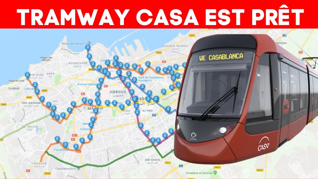 Révolution Urbaine à Casablanca : Découvrez les Nouvelles Lignes T3 et ...