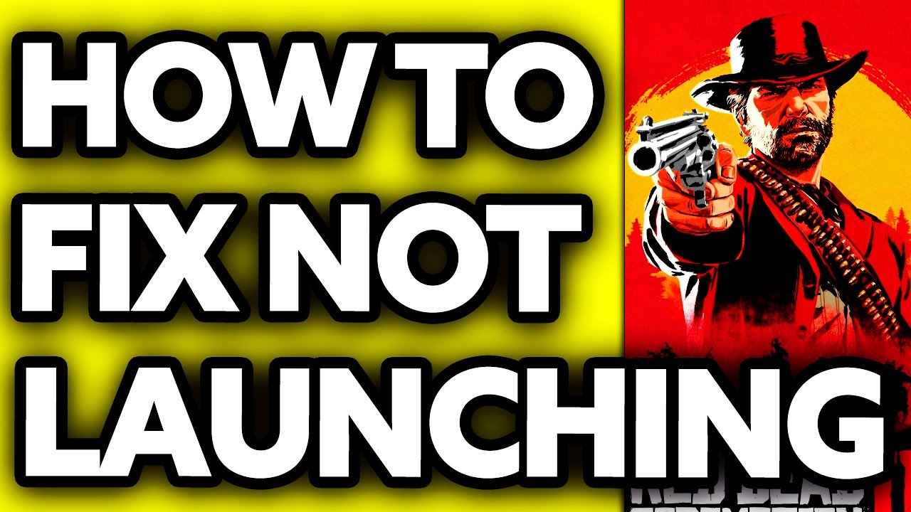 How To FIX Red Dead Redemption 2 Not Launching Epic Games (2025) - YouTube