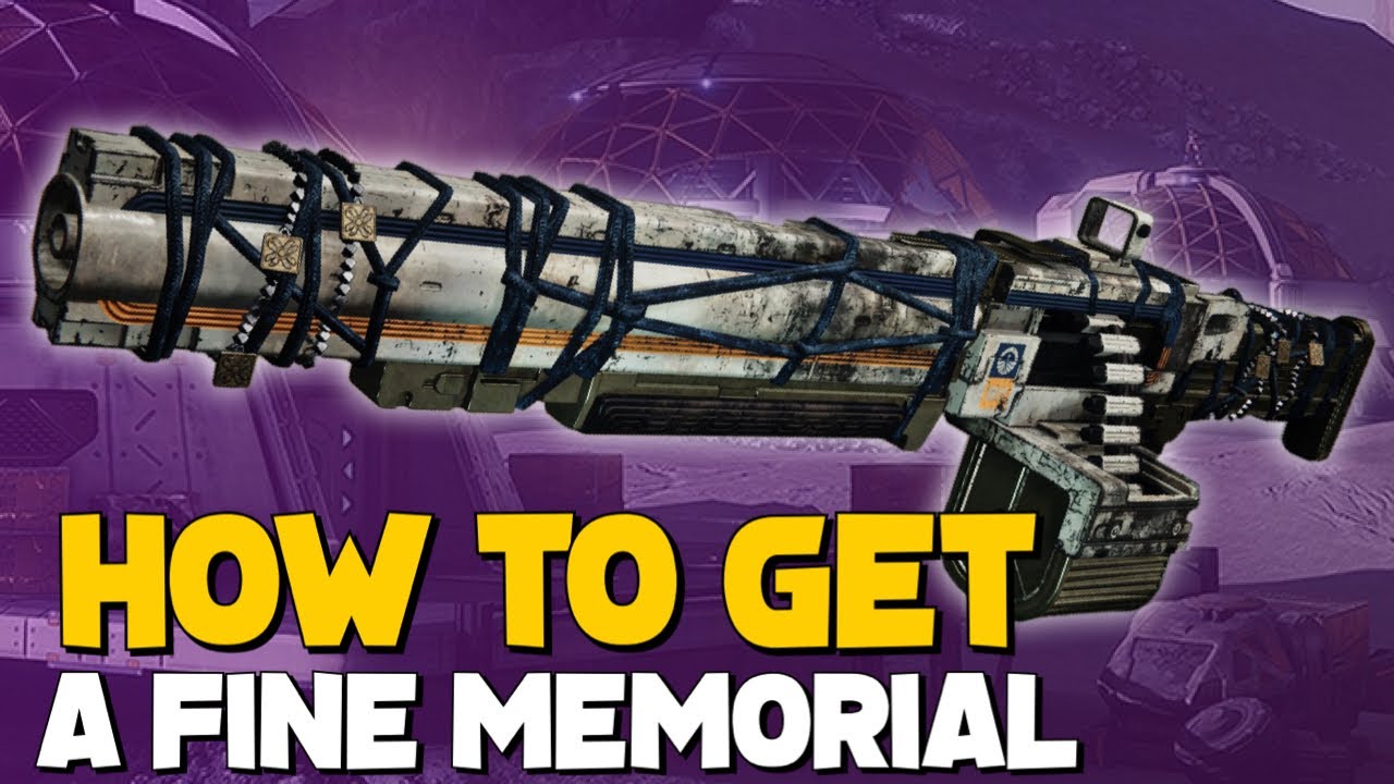 A FINE MEMORIAL Ethereal Chasm In The Temple Of Crota Location - YouTube