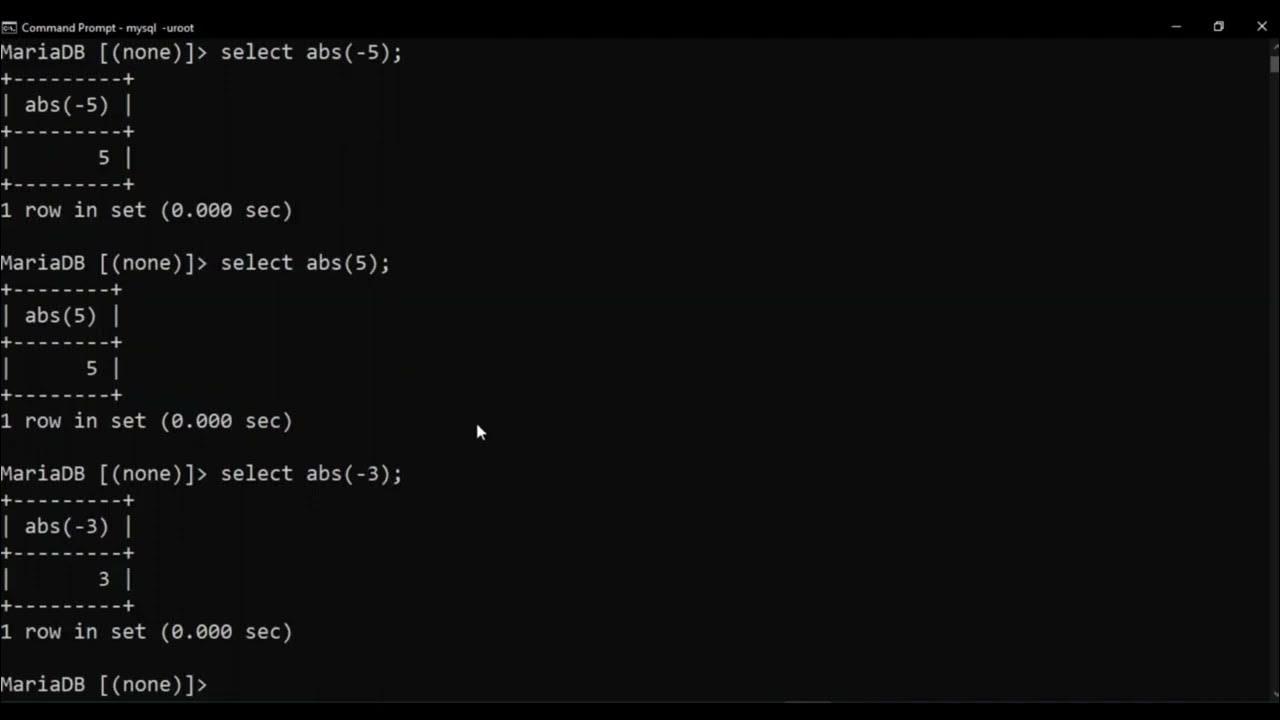 Cara Membuat Function Di Mysql Youtube