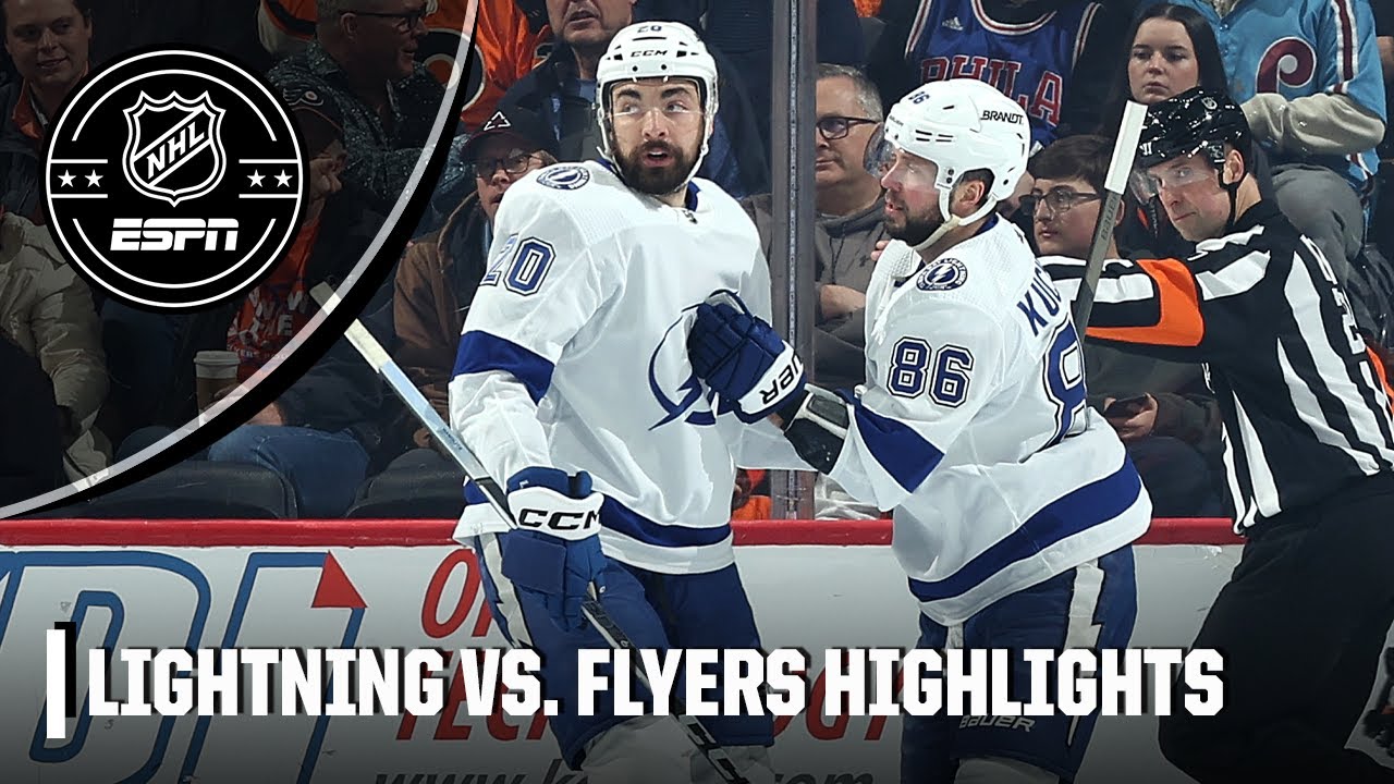 Tampa Bay Lightning vs. Philadelphia Flyers | Full Game Highlights ...
