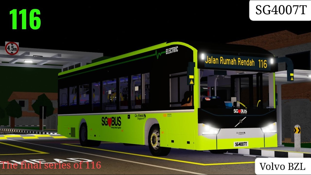 [The final one.] GASR | SG4007T on service 116 - Volvo BZL SC Neustar ...