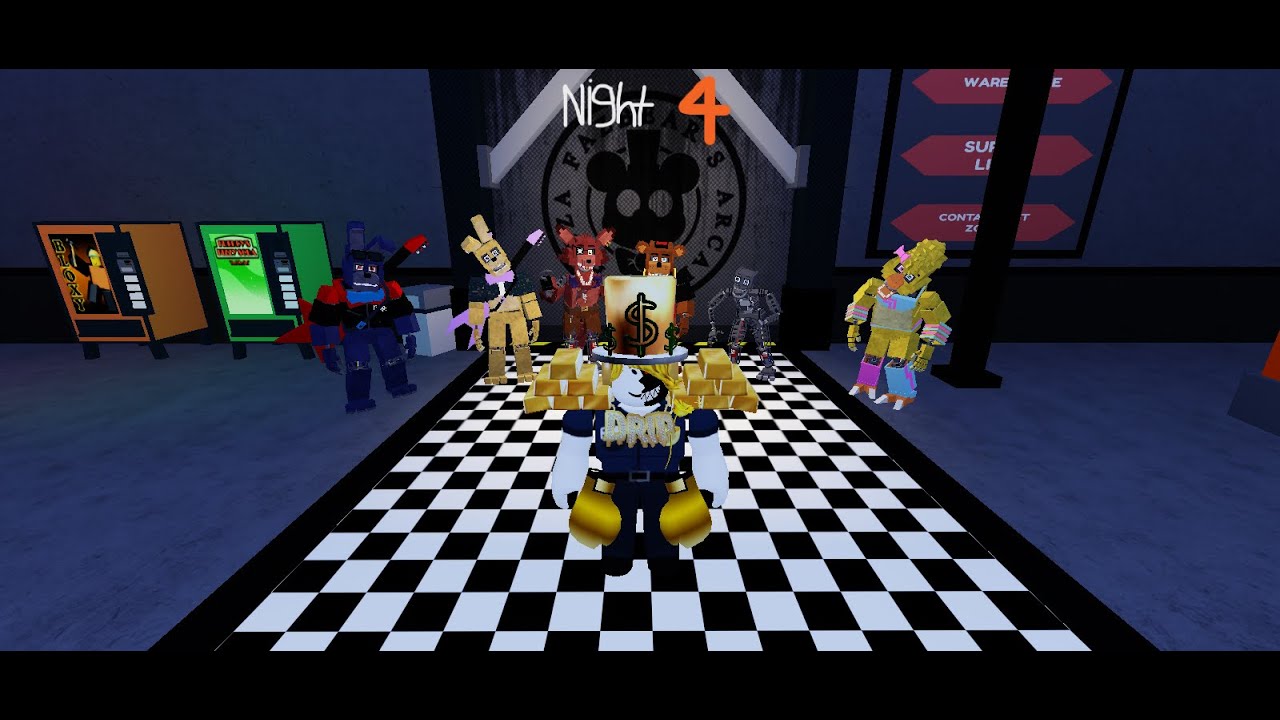 DON'T LOOK AT FREDDY! | FNAF: Revamp Chapter 2 The Second Route (Night ...