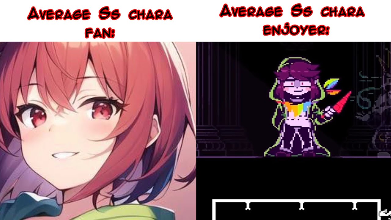 Average ss chara fan vs average ss chara enjoyer - YouTube
