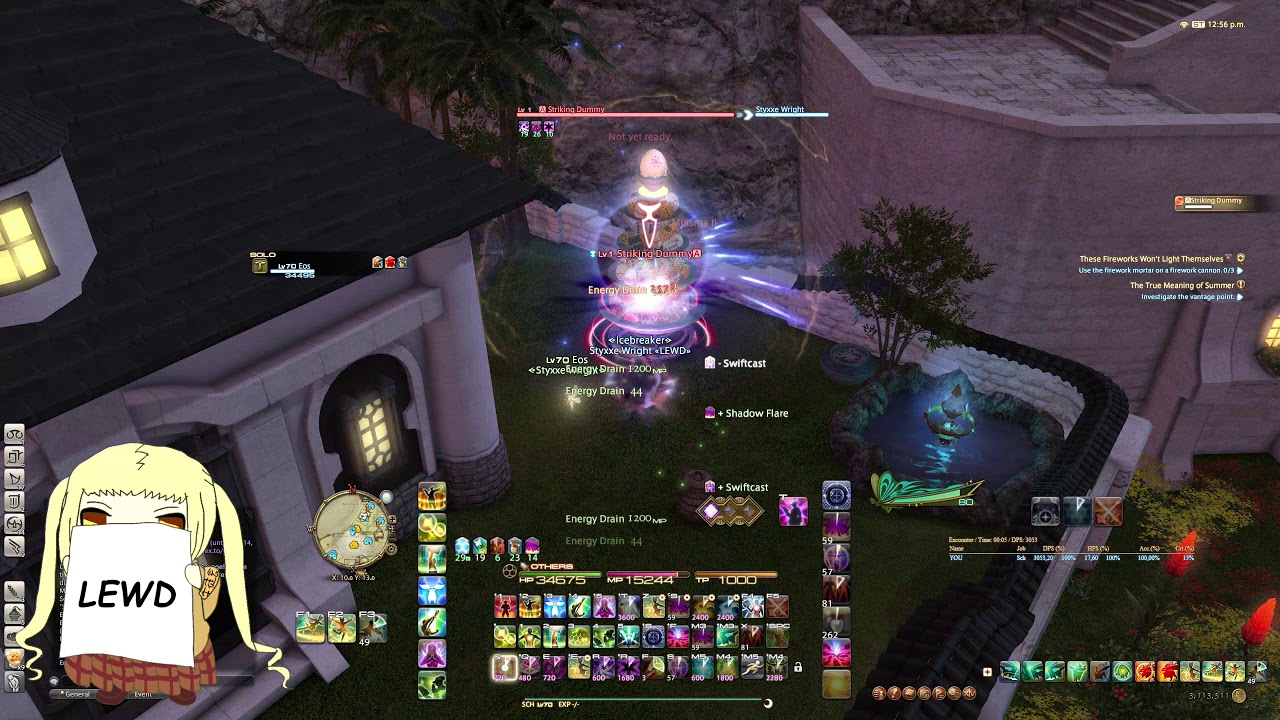 FFXIV SCH Opener 4.06 - YouTube