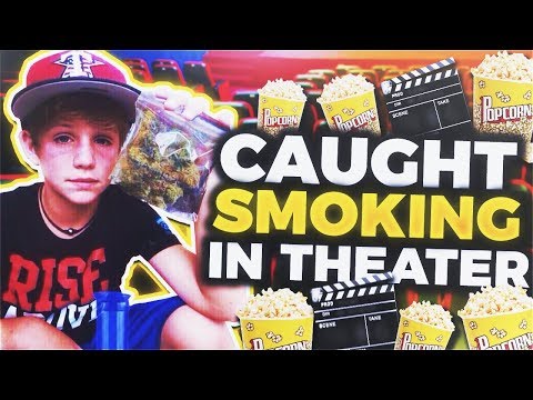 Caught Smoking at the Movie Theater