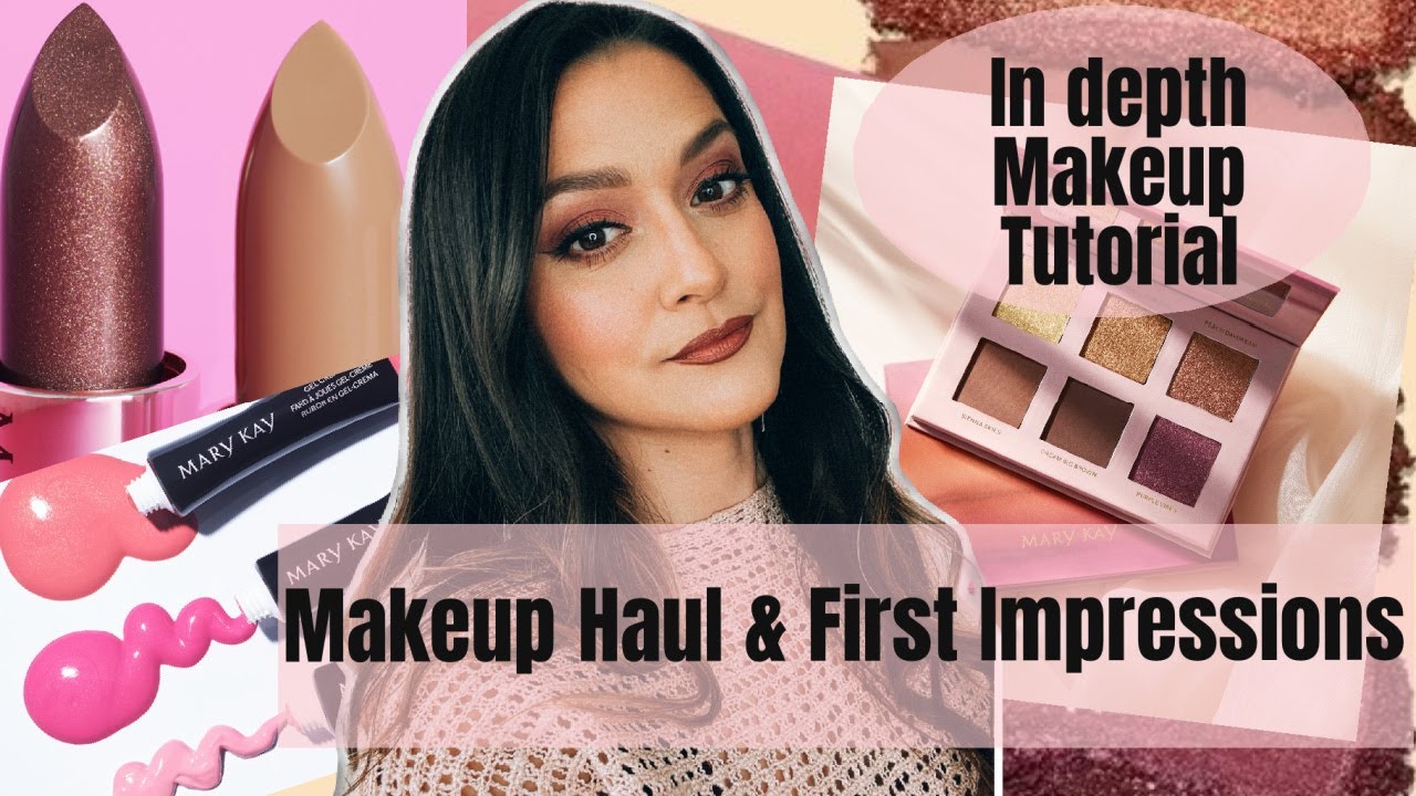 MARY KAY MAKEUP HAUL & FIRST IMPRESSIONS: In depth makeup tutorial and review. - YouTube