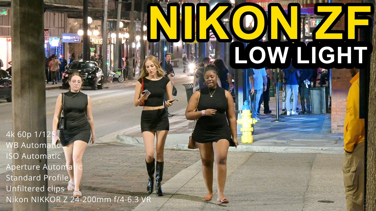 Nikon Zf Low Light Video - YouTube