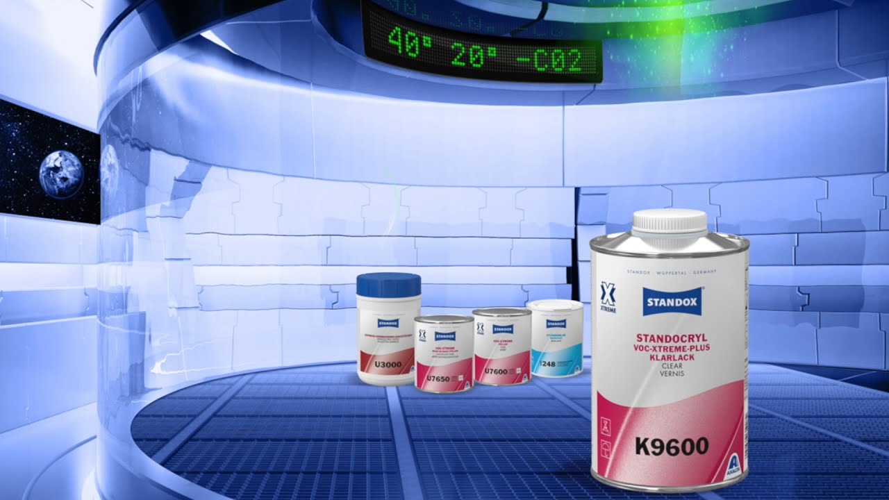 ServindTV - Standox VOC Xtreme Plus Clear K9600 - YouTube