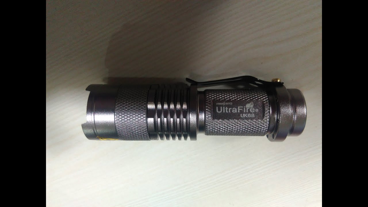 Unboxing Ultrafire UK68 LED - YouTube