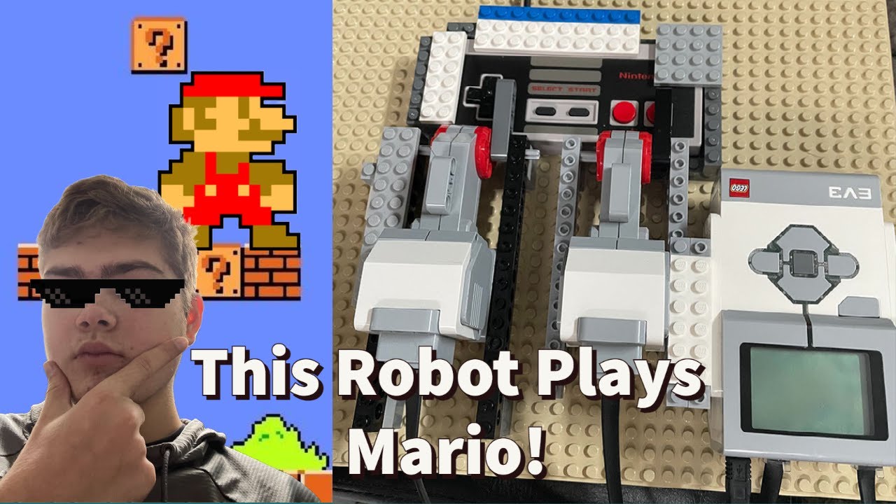 This LEGO robot PLAYS MARIO - YouTube