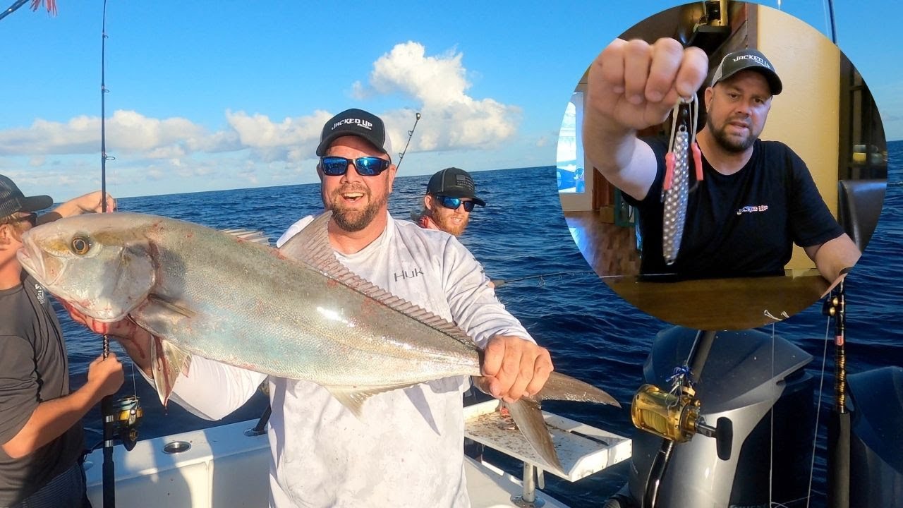 CATCHING AMBERJACKS With DYI Butterfly Jigs- Making Jigs for Amberjacks ...