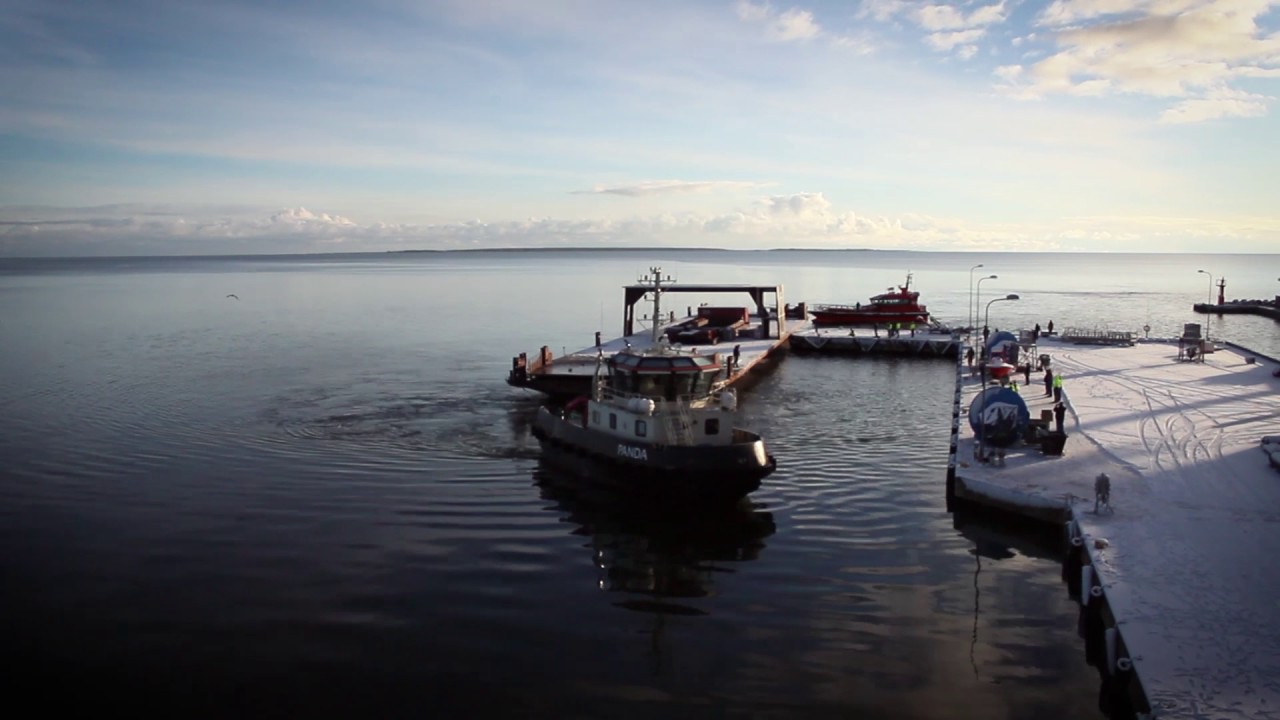 Baltic Workboats built Tug in action - YouTube