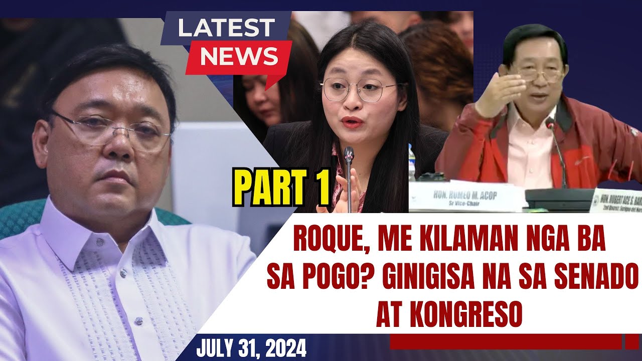 HULE! HARRY ROQUE, GINIGISA SA SENADO AT KONGRESO! - YouTube