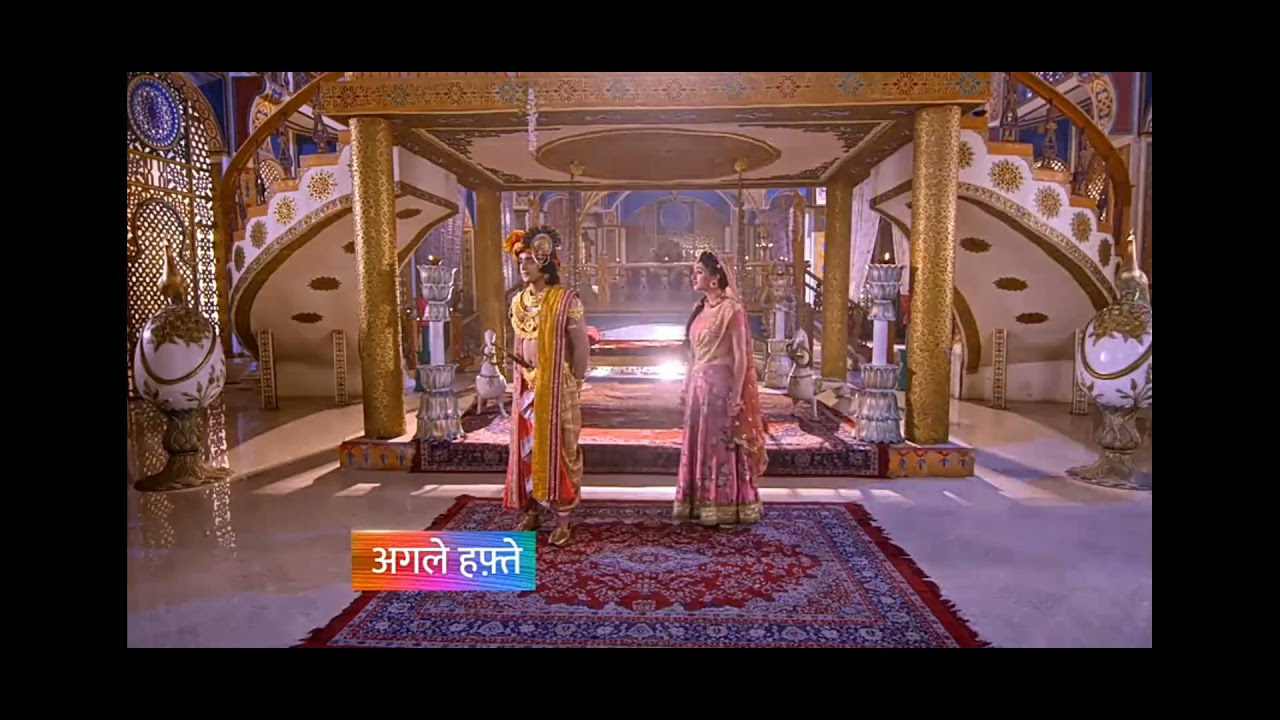 Radha Krishna serial// krishna ne chodthiya Rukmini ka sath 🖤🖤 - YouTube