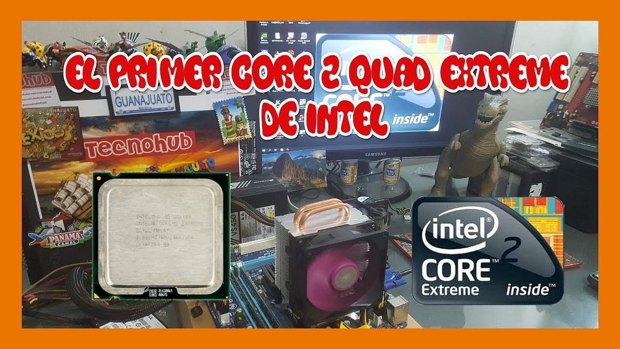 El primer Core 2 Quad Extreme de Intel - QX6700 - YouTube