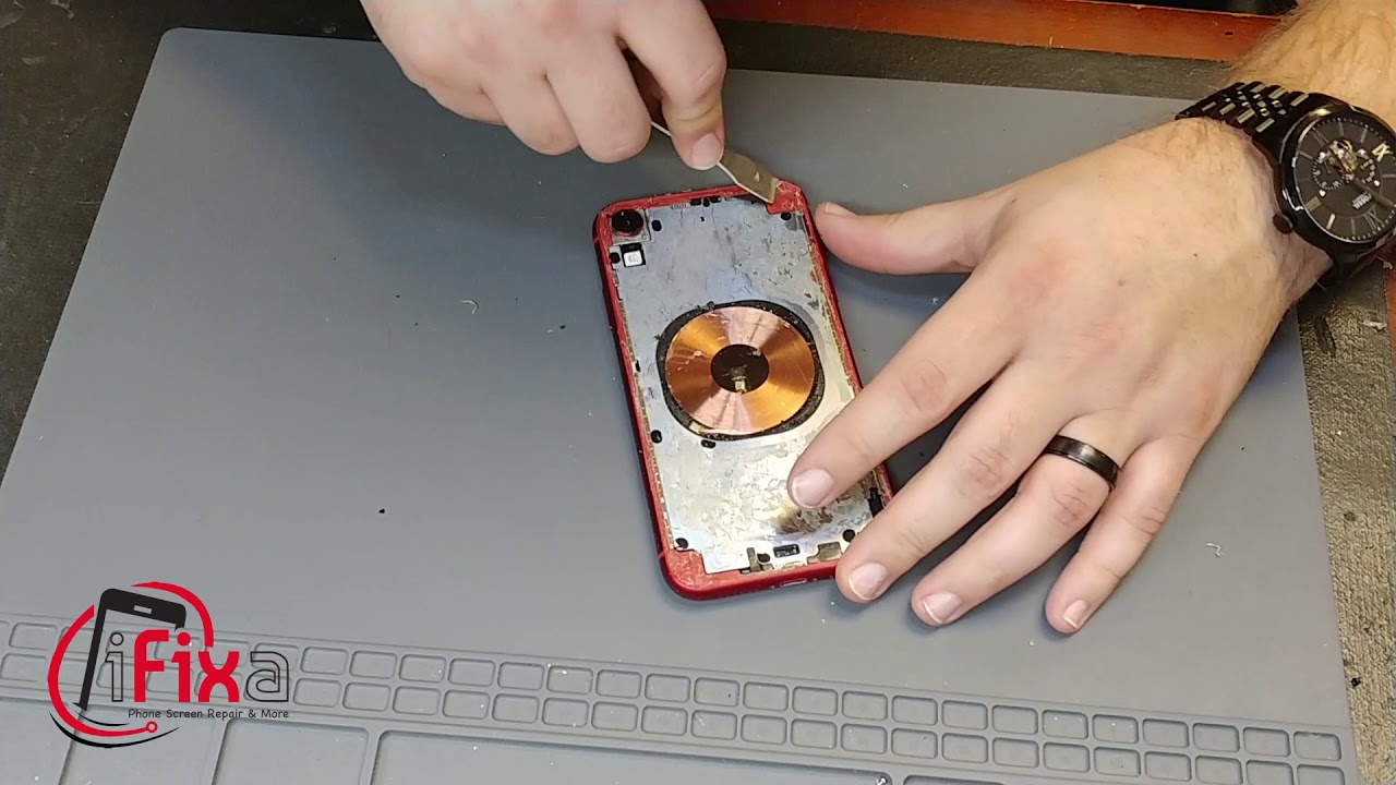 Iphone XR Back Glass repair - YouTube