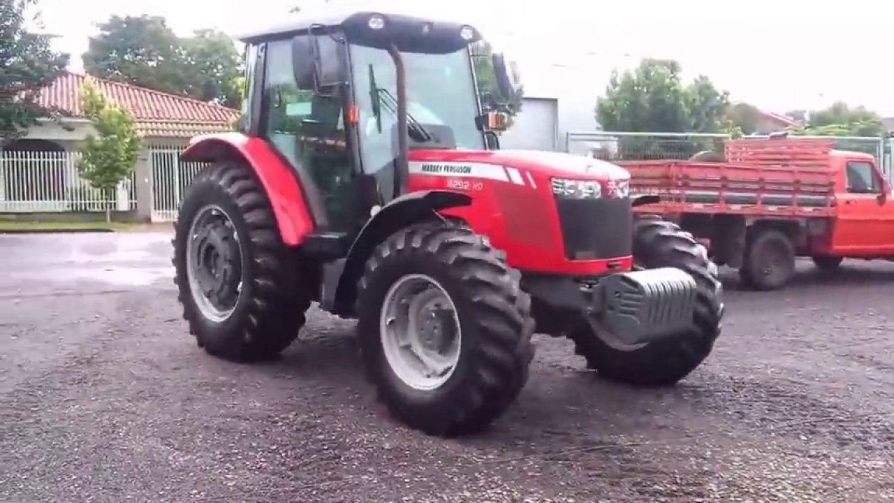 Massey Ferguson 4292 HD com INTERCOOLER, MUITO BOM RESULTADO!! - YouTube