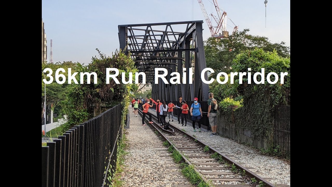 36km Trail Run | Rail Corridor | Southern Part | Bukit Panjang to ...