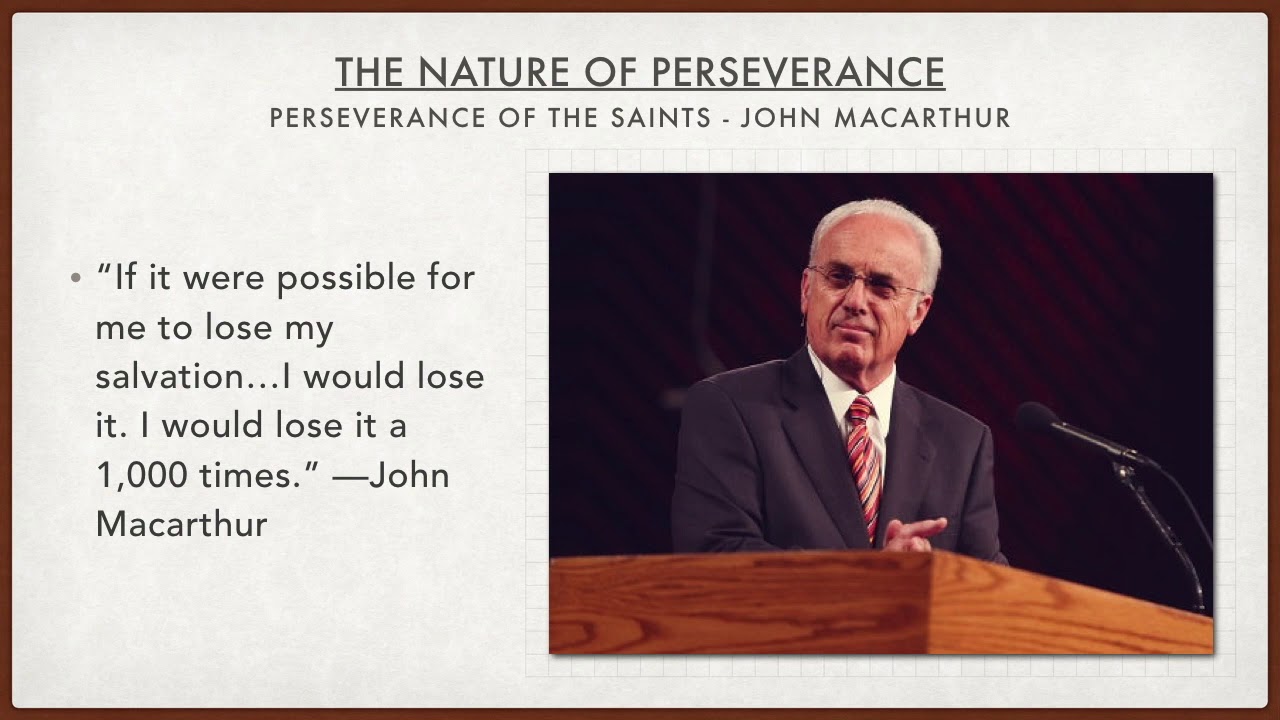 19 The Nature of Perseverance - YouTube