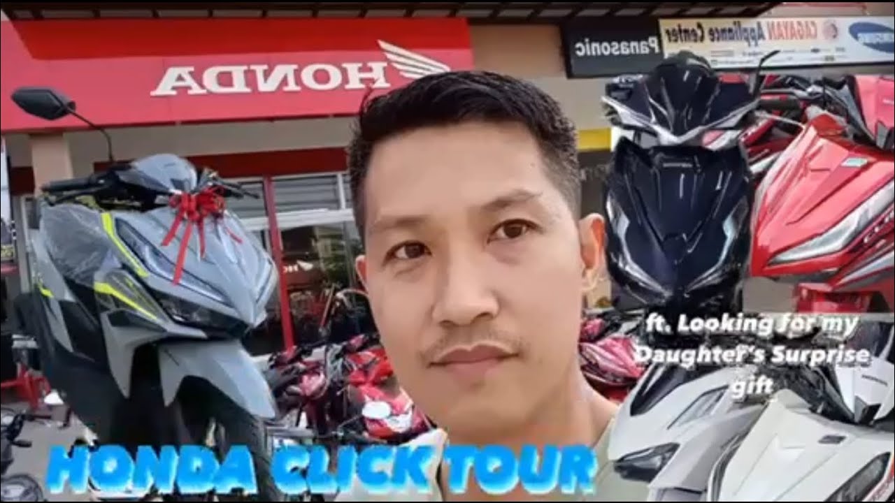 PART 1: HONDA CLICK Tour for surprise gift 🎁🤫 - YouTube