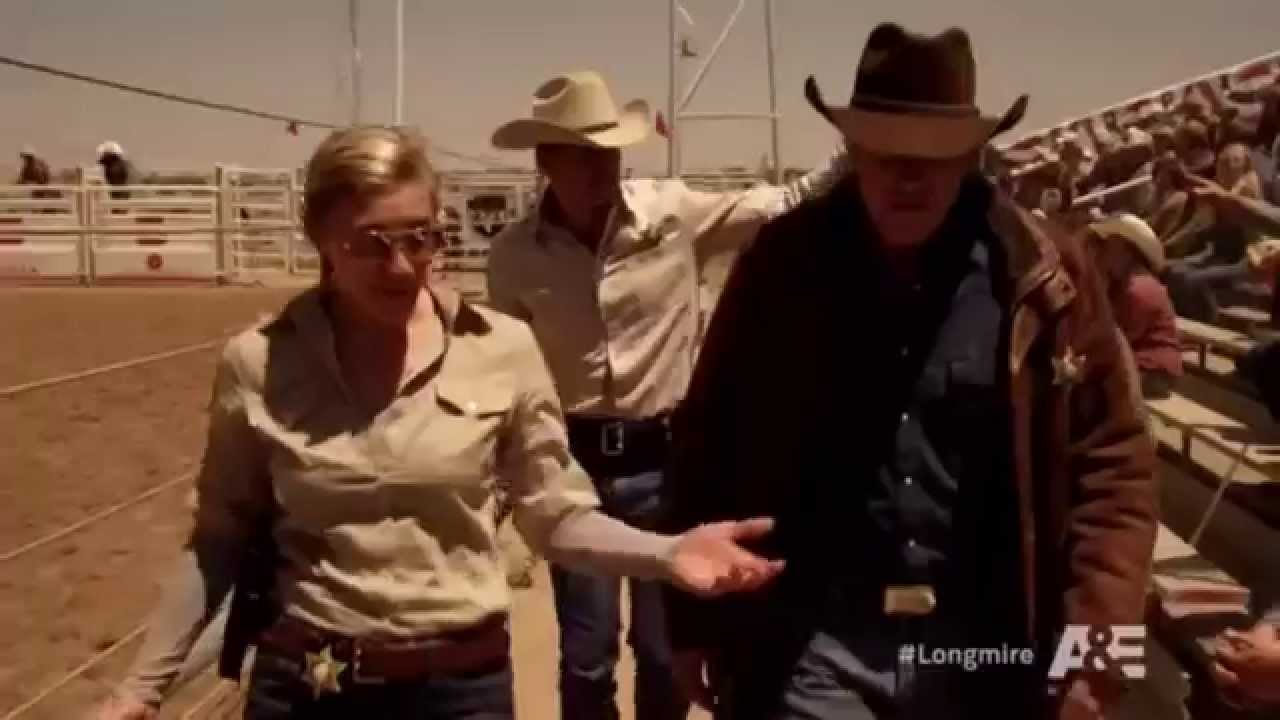 Walt Longmire, Vic Moretti & Branch Connally at the Rodeo - YouTube