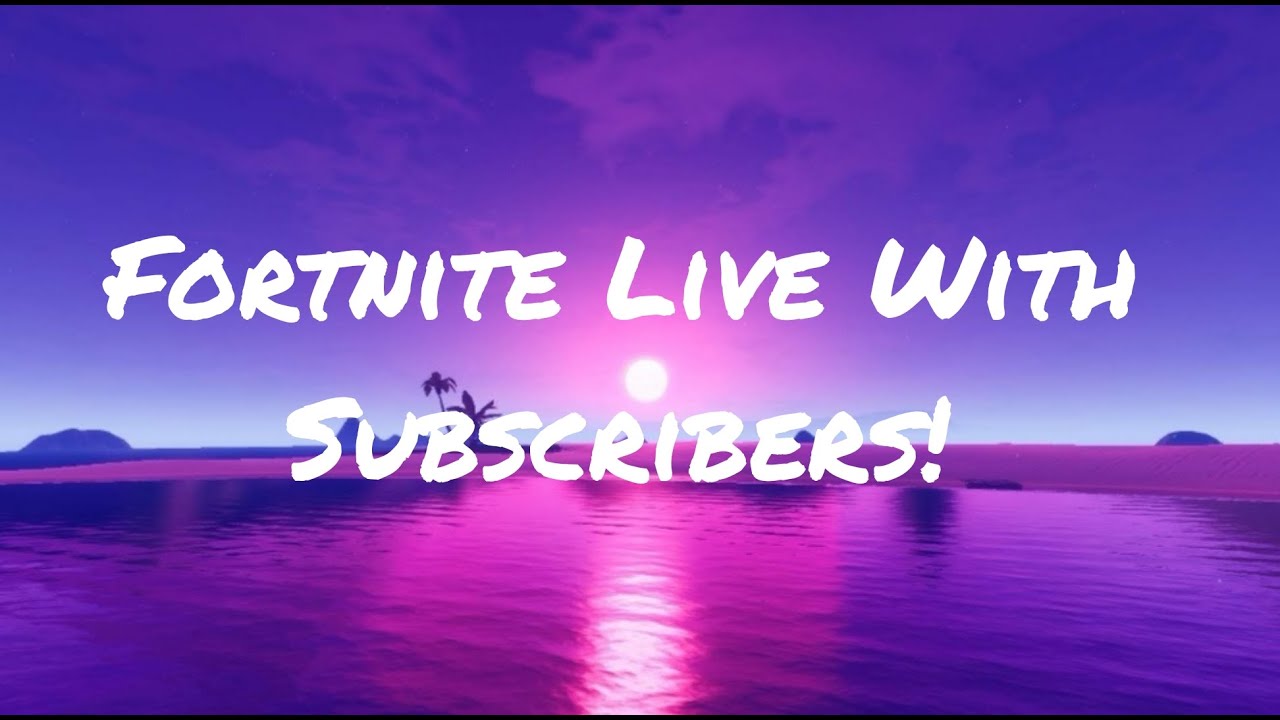 Worlds Laggiest Streamer! - Fortnite Live With Subscribers! Squads and ...