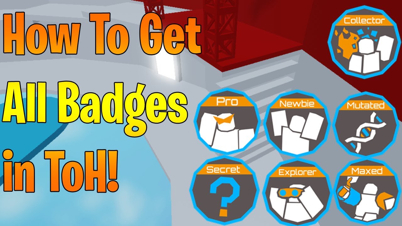 How To Get ALL BADGES in Tower of Hell!!! - YouTube