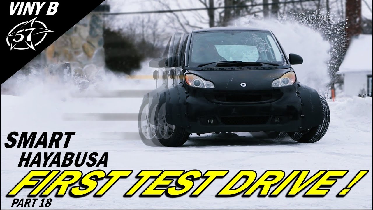 SMART-BUSA FIRST TEST DRIVE! YEEEEAH! PART 18!!!! - YouTube