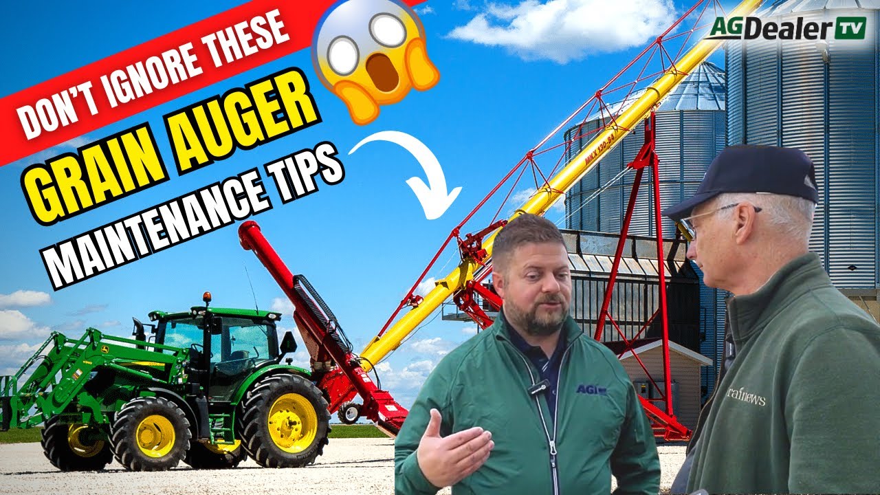 Don't Ignore These Grain Auger Maintenance Tips!😱 - YouTube