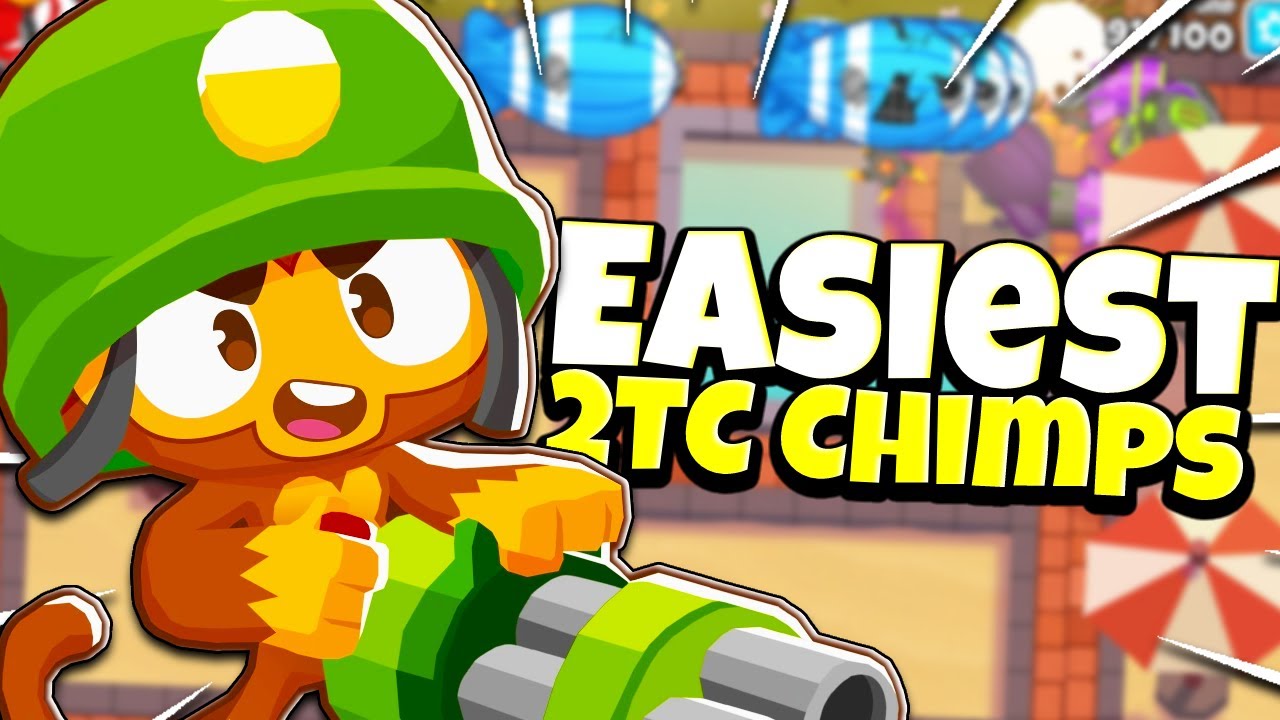 The EASIEST 2 Tower Chimps In BTD6! - YouTube
